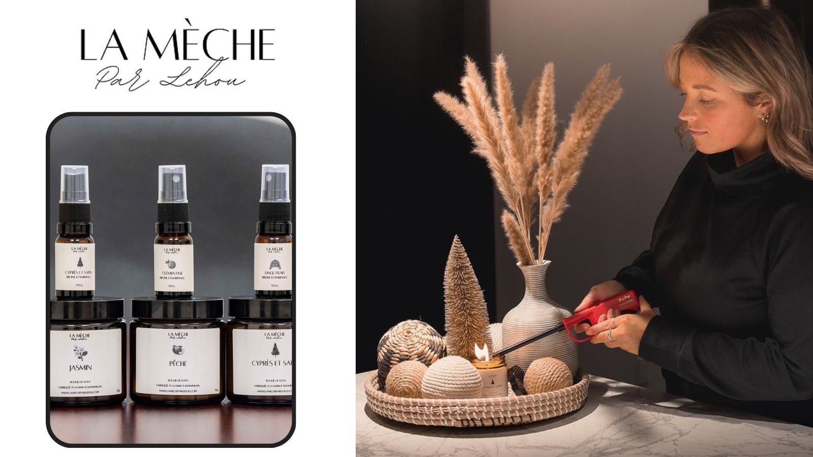 Marché Noel / La Mèche - Claude Boivin, Réalisations